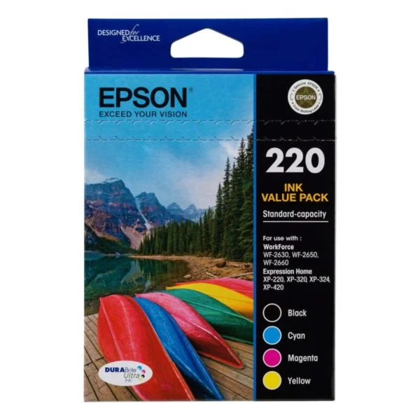 Epson 220 Cartridge Value Pack | Black Cat Printing & Stationery