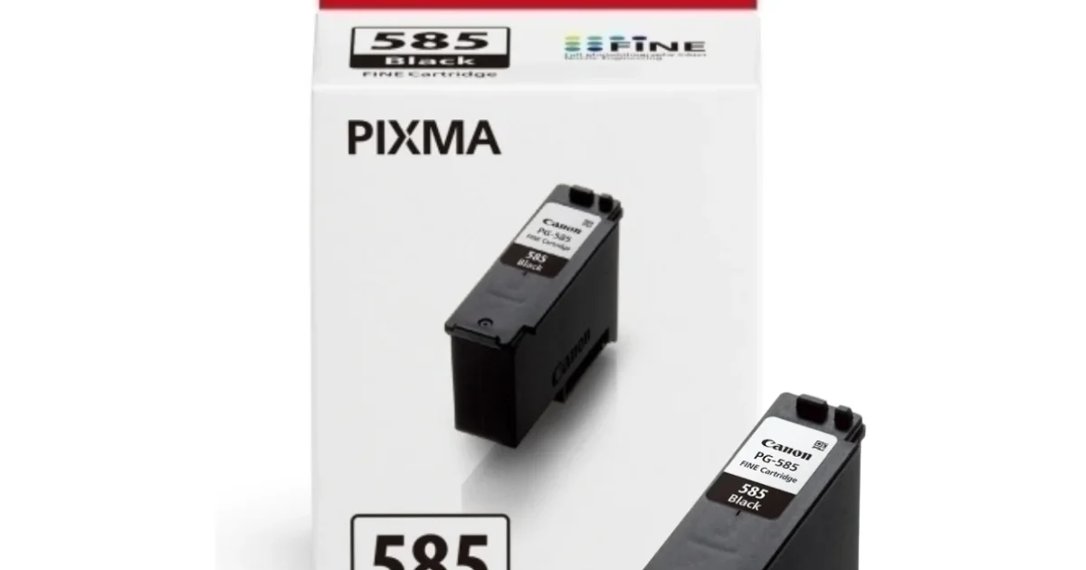 Canon PG-585 Black Ink Cartridge for Pixma TR7860 TS7760 | Black Cat ...