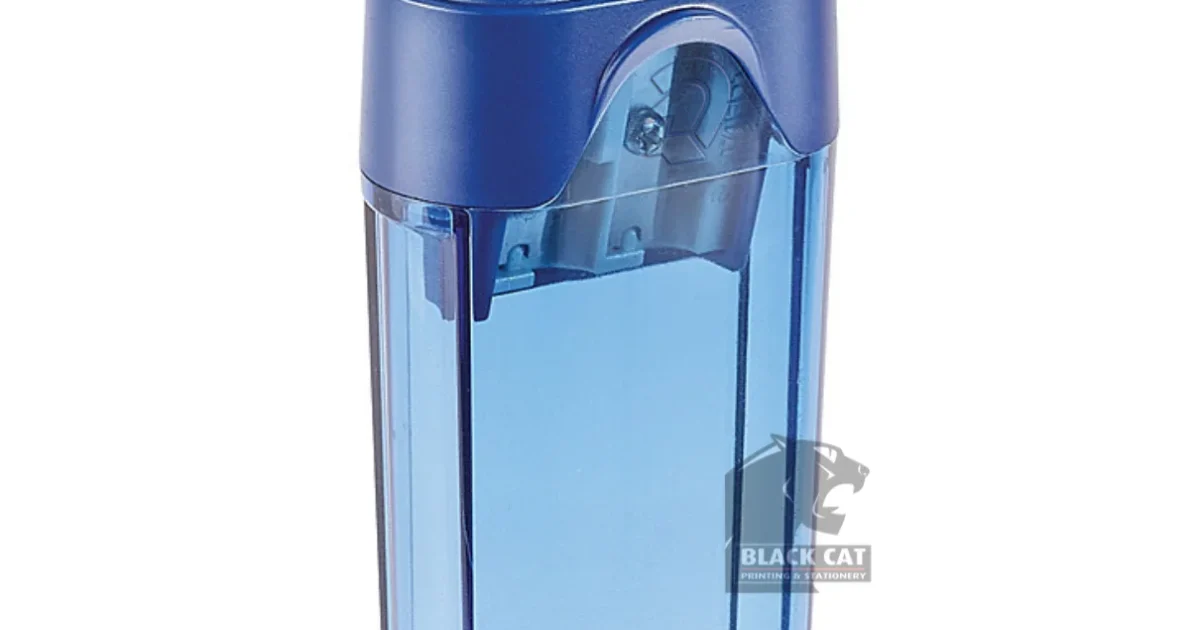 Staedtler Two‑Hole Slim‑Barrel Sharpener – Blue | Black Cat Printing ...