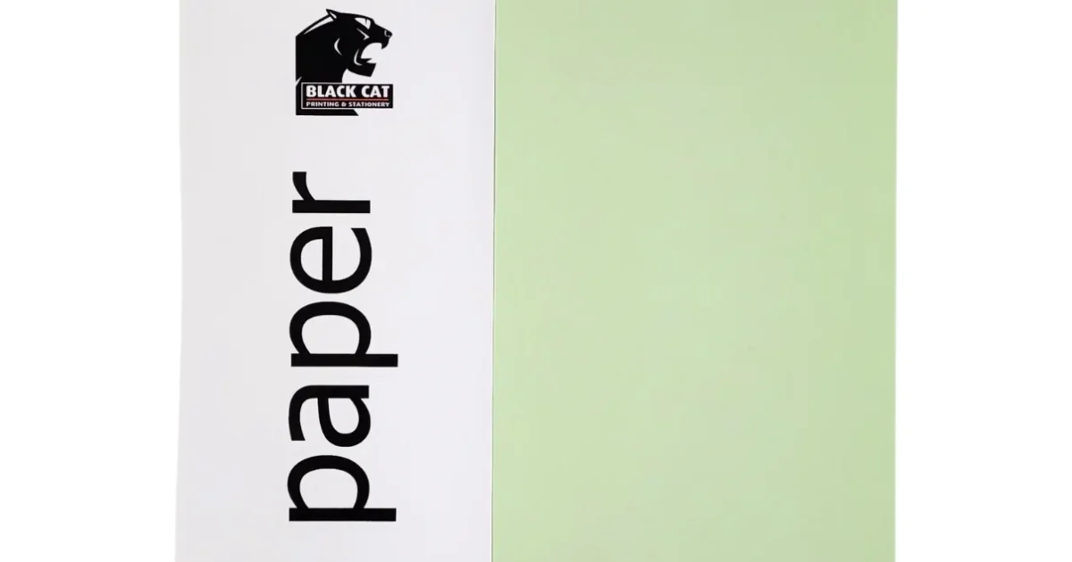 Reflex Green A4 Paper 80 gsm – 50 Sheets | Black Cat Printing & Stationery