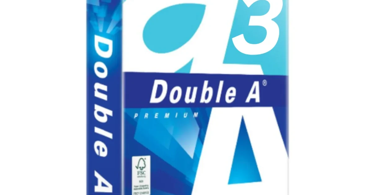 Double A White A3 Paper 80 gsm – 500 Sheets | Black Cat Printing ...